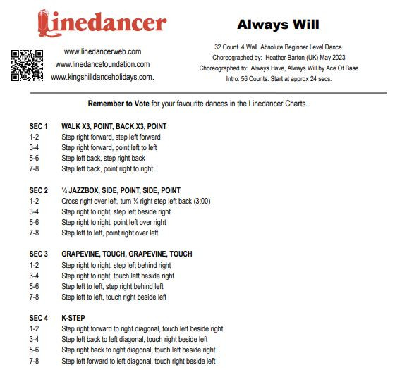 Les Stepsheets ! :: LINE DANCE ATTITUDE 24