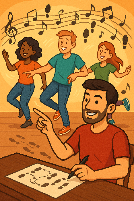 Les bases de la chorégraphie par Max Perry :: LINE DANCE ATTITUDE 24